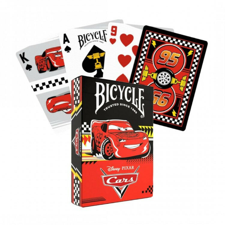Игральные карты Bicycle Тачки / Disney Cars