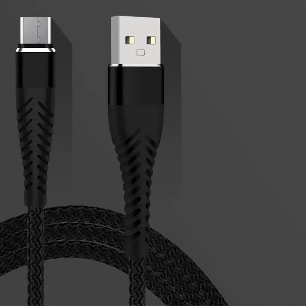 USB Type-C кабель 2M, черный