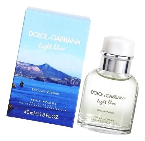Туалетная вода для мужчин Дольче Габбана Вулкано Пур Хом 40 мл - Light Blue Vulcano Pour Homme