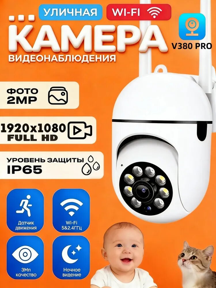Камера видеонаблюдения wifi для дома ip видеоняня