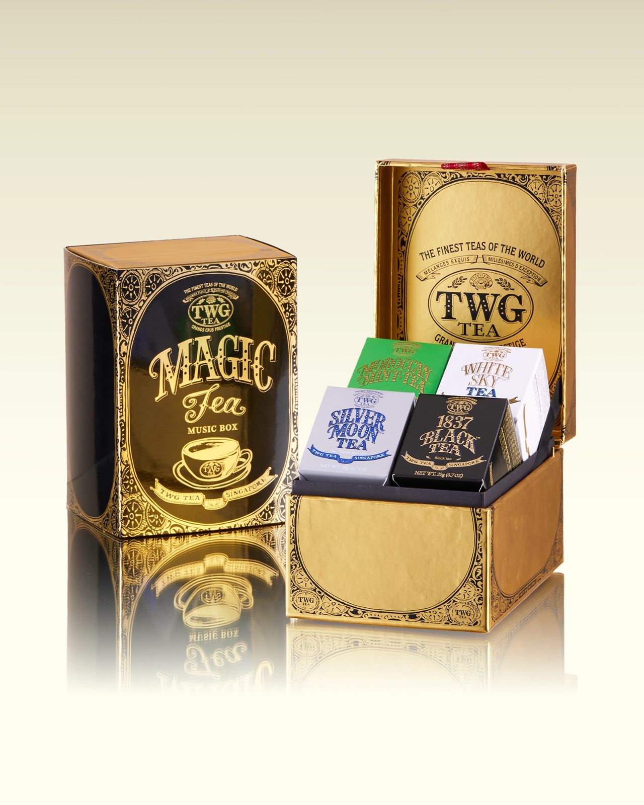 Музыкальная шкатулка с чаем MAGIC TEA