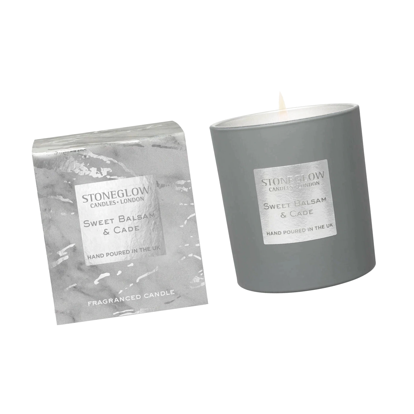 Свеча для дома Stoneglow Sweet Balsam and Cade 220 гр - Каде Стоунглоу Бальзам