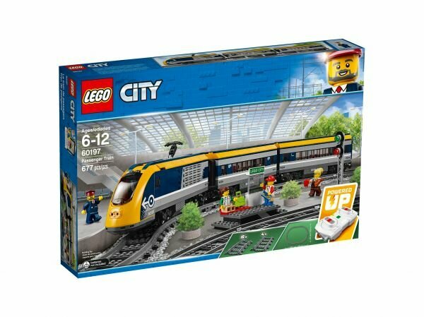Lego 60197 City Пассажирский поезд на управлении