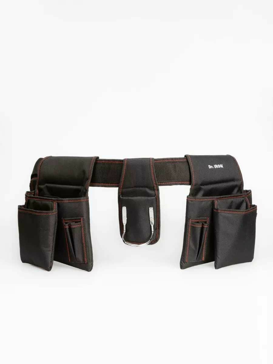 Сумка-пояс тройная с кобурой Dr. IRON 510x270x50 мм DR1008