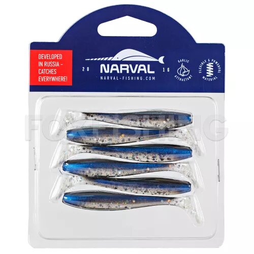Силиконовая приманка Narval Choppy Tail 8cm #036 6шт.