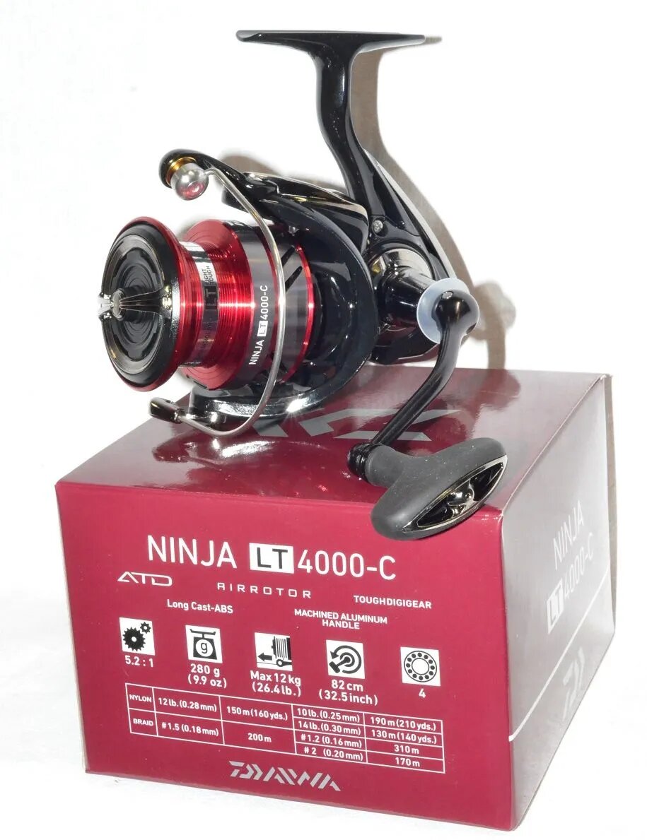 Катушка DAIWA NINJA LT 4000-C