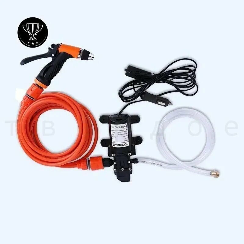 GM Электрический пистолет для мойки автомобилей, портативная мойка высокого давления с насосом, минимойка автомобилей, 12 вольт
