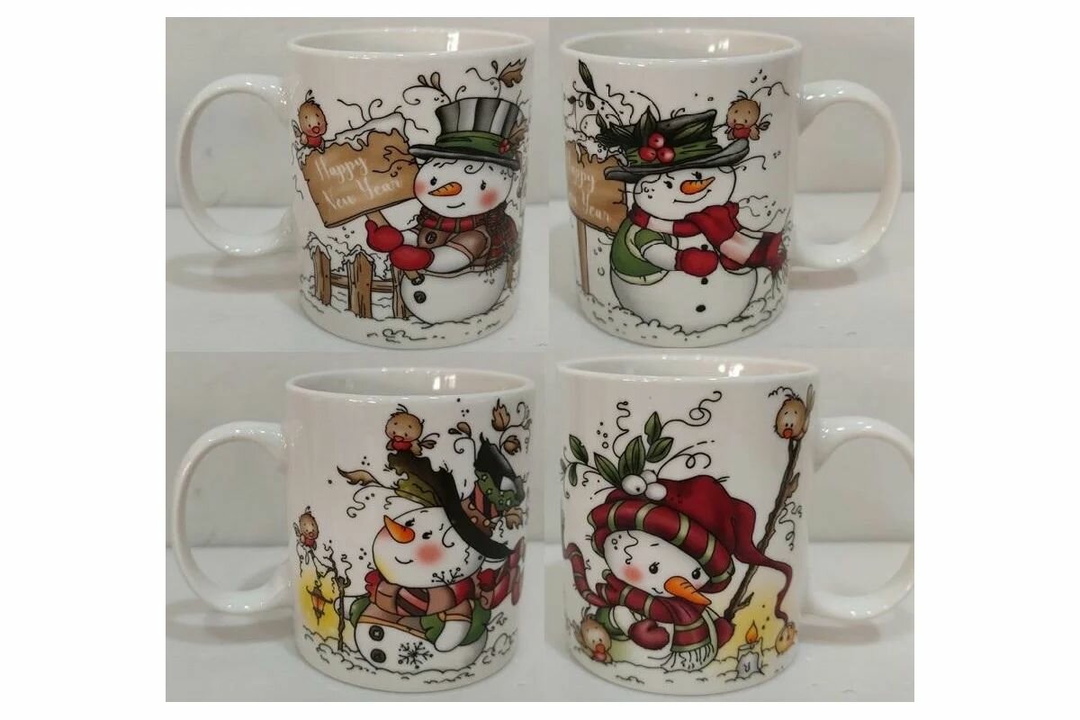 Кружка 221-08051 фарфор 350мл