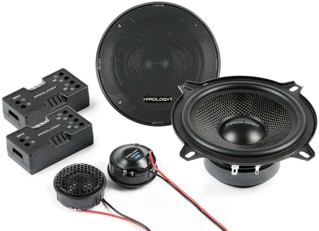 Колонки автомобильные Prology SL-52CS, 16,5 см, коаксиальные двухполосные, 2 шт.