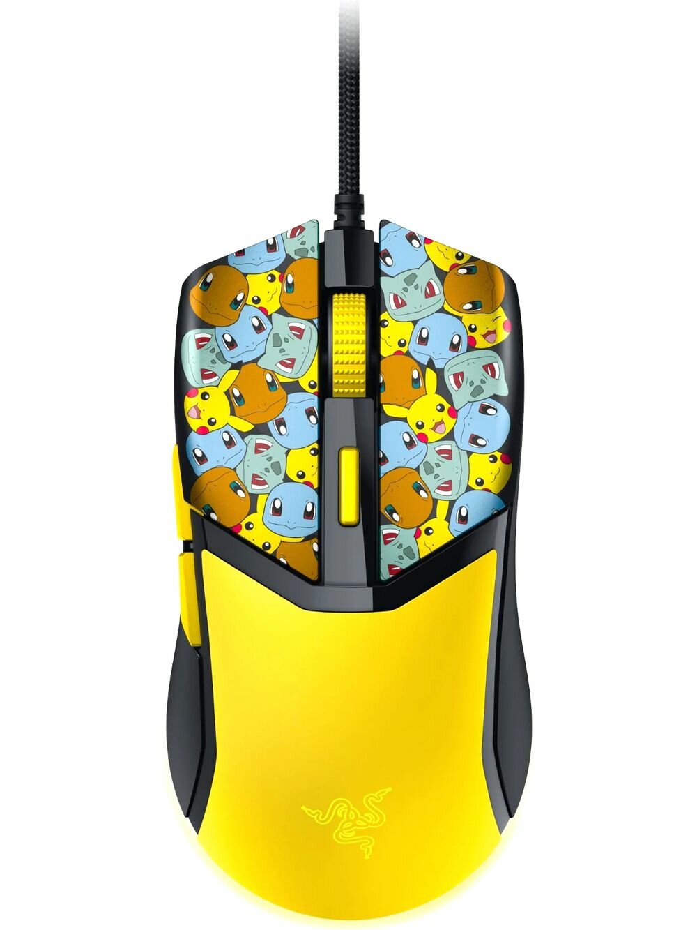 Мышь Razer Cobra Pokemon Kanto Starters проводная, USB, 8500 dpi