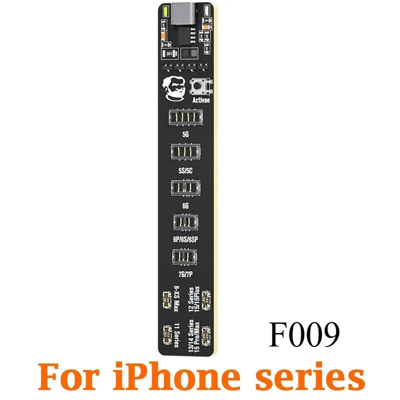 MECHANIC F009 Активная панель батареи, плата обнаружения быстрой зарядки для iPhone 6-16 Pro Max, активация телефона Android на базе Android