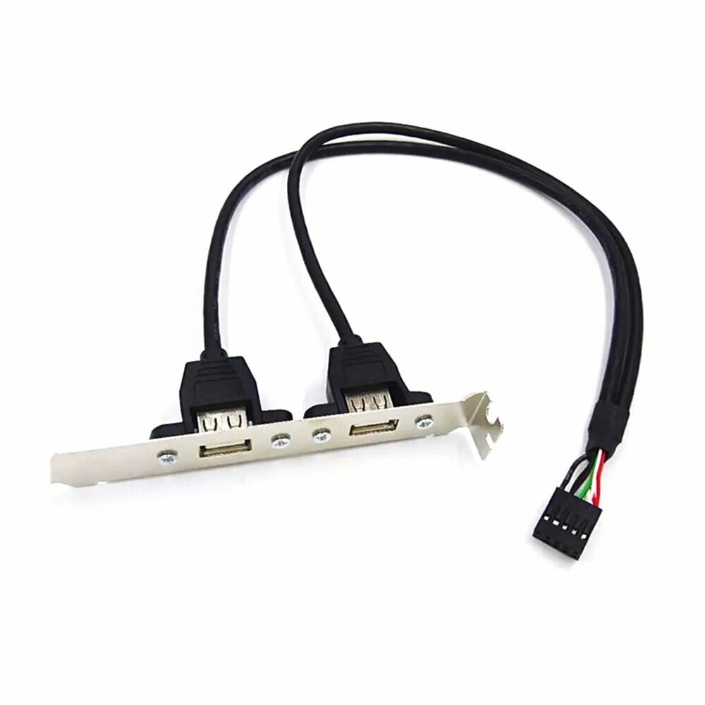 Материнская плата USB 2.0 9Pin кабель
