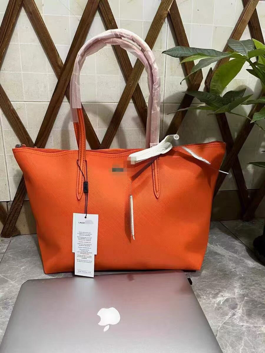 Французская новая горизонтальная большая сумка с изображением злой рыбы, вместительная сумка-тоут, водонепроницаемая сумка для поездок, женская сумка, сумка Lacoste