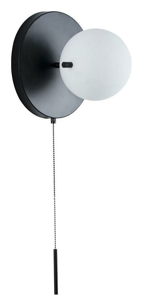 Бра Loft it Signal 10029W Black цвет черный На монтажной пластине Модерн