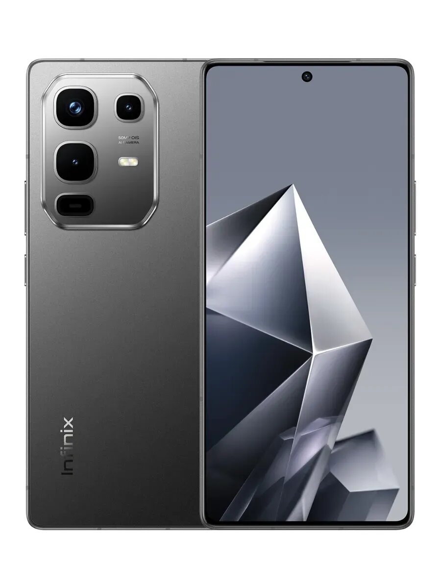 Смартфон Infinix NOTE 50, 8/256 ГБ, Shadow Black (Черный), Global