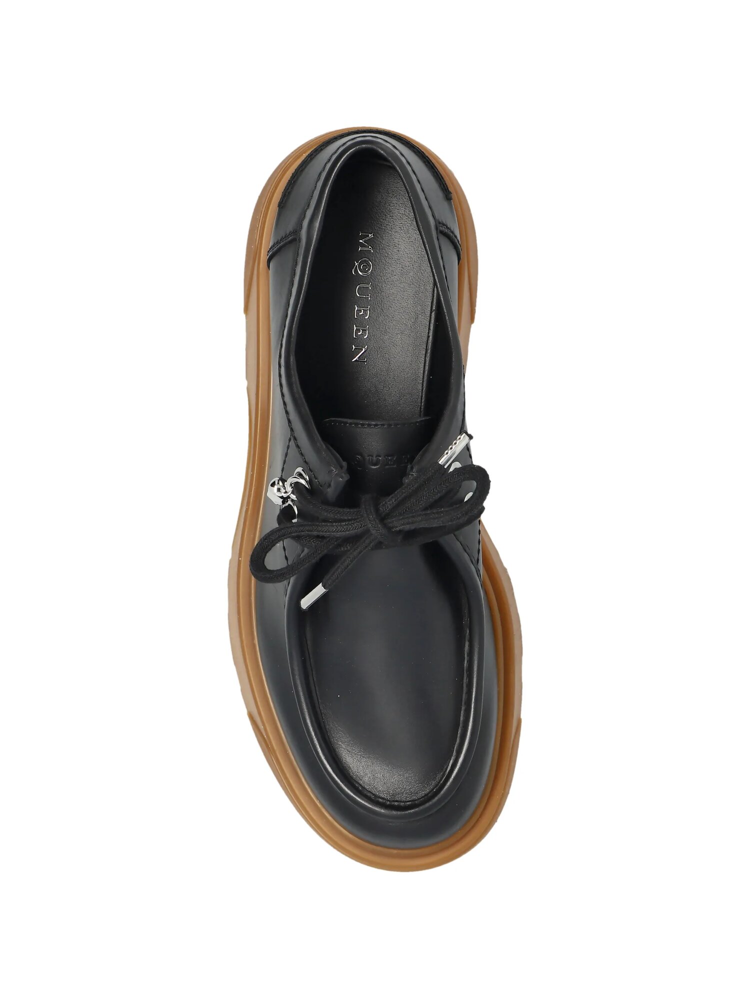 Кроссовки Alexander McQueen Lace-up sneakers, размер 40,5, черный — фото 1