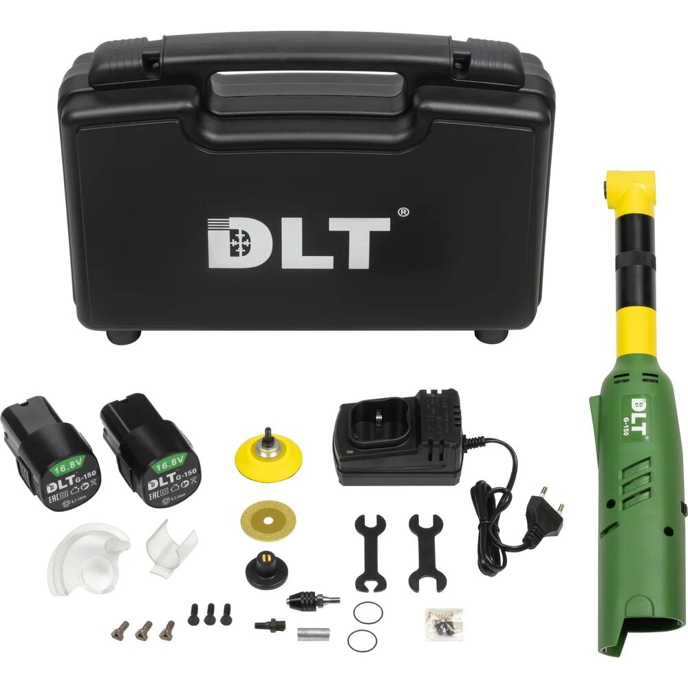 Гравер DLT G-150 аккумуляторный 1155 роторный с щеточным двигателем, защитой от перегрева и стабилизацией оборотов