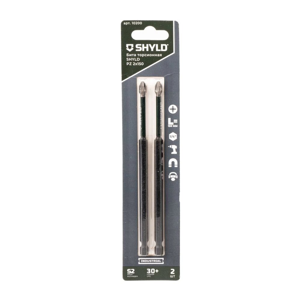 Торсионная бита SHYLD PZ2x150 (2шт.) 6691362