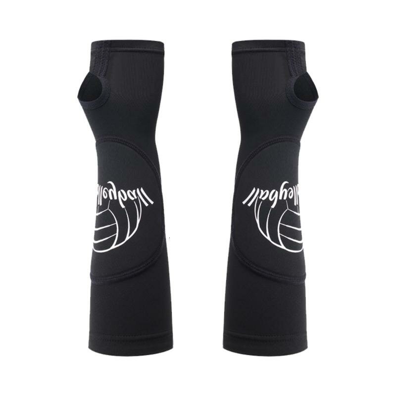 Рукава для волейбола, Черный - L/XL