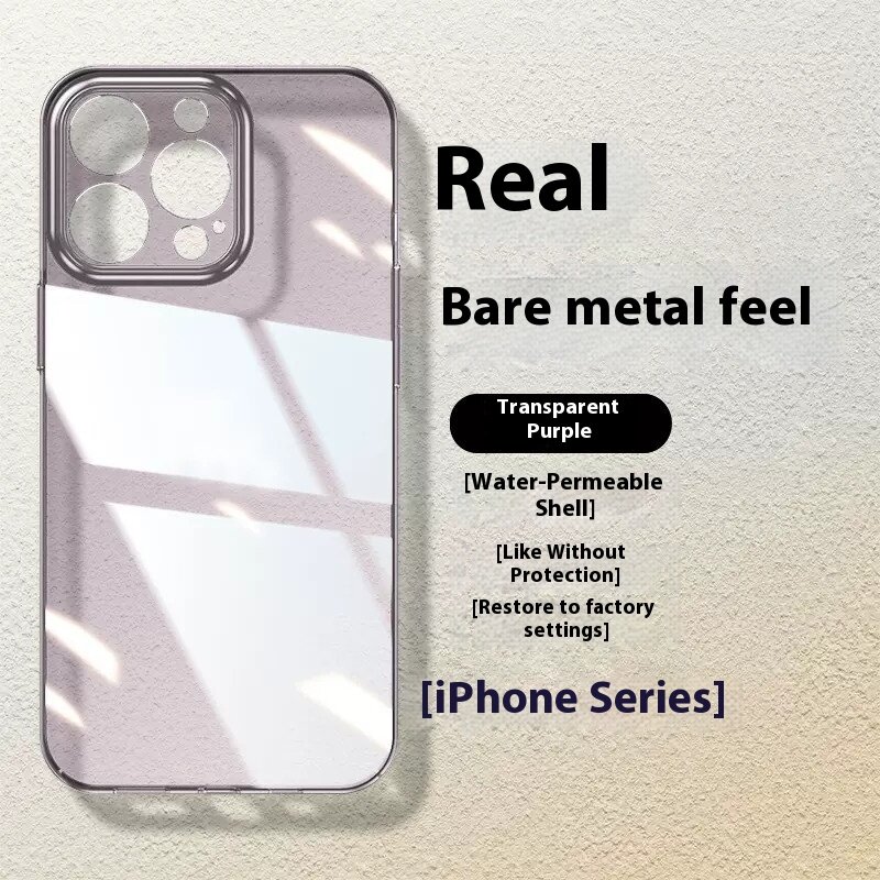 Все включено Объектив Простой HD Прозрачный Фиолетовый-IPhone16