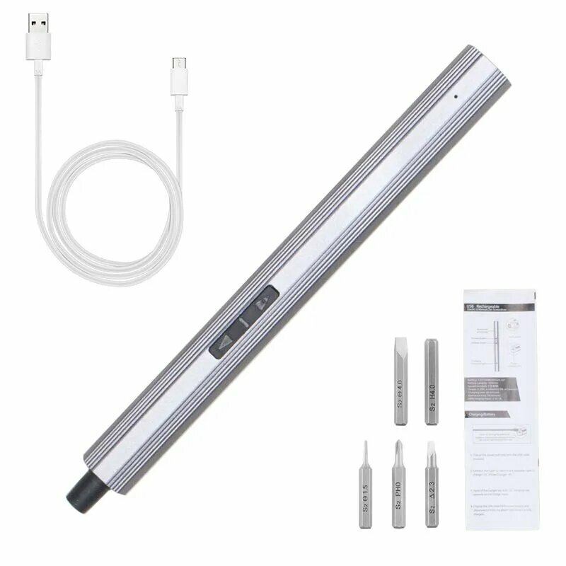 Набор отверток для точных работ 5 в 1 отвертка прецизионная электрическая аккумуляторная с набором бит