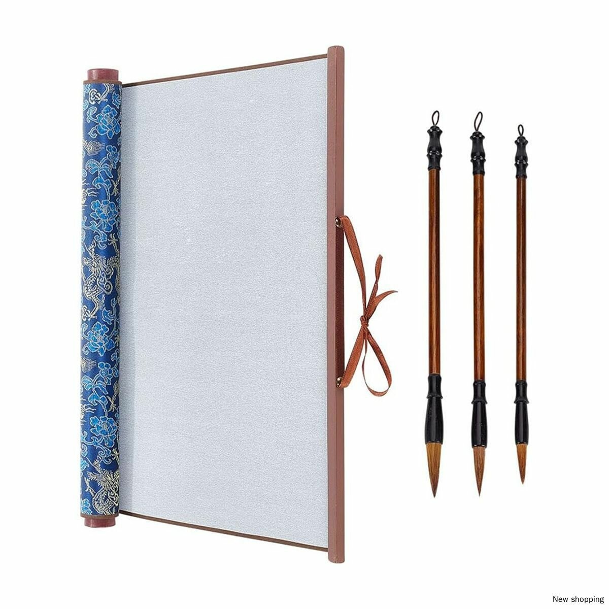 Набор для китайской каллиграфии без чернил, многоразовые ручки для письма водой, волшебная ткань, свиток, традиционные ручки