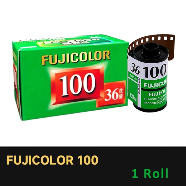 Оригинал 1/2/3/5 рулонов (36 экспозиций/рулон) цветная пленка Fujicolor C100 Fujifilm 100 для формат камеры 135 ISO 100
