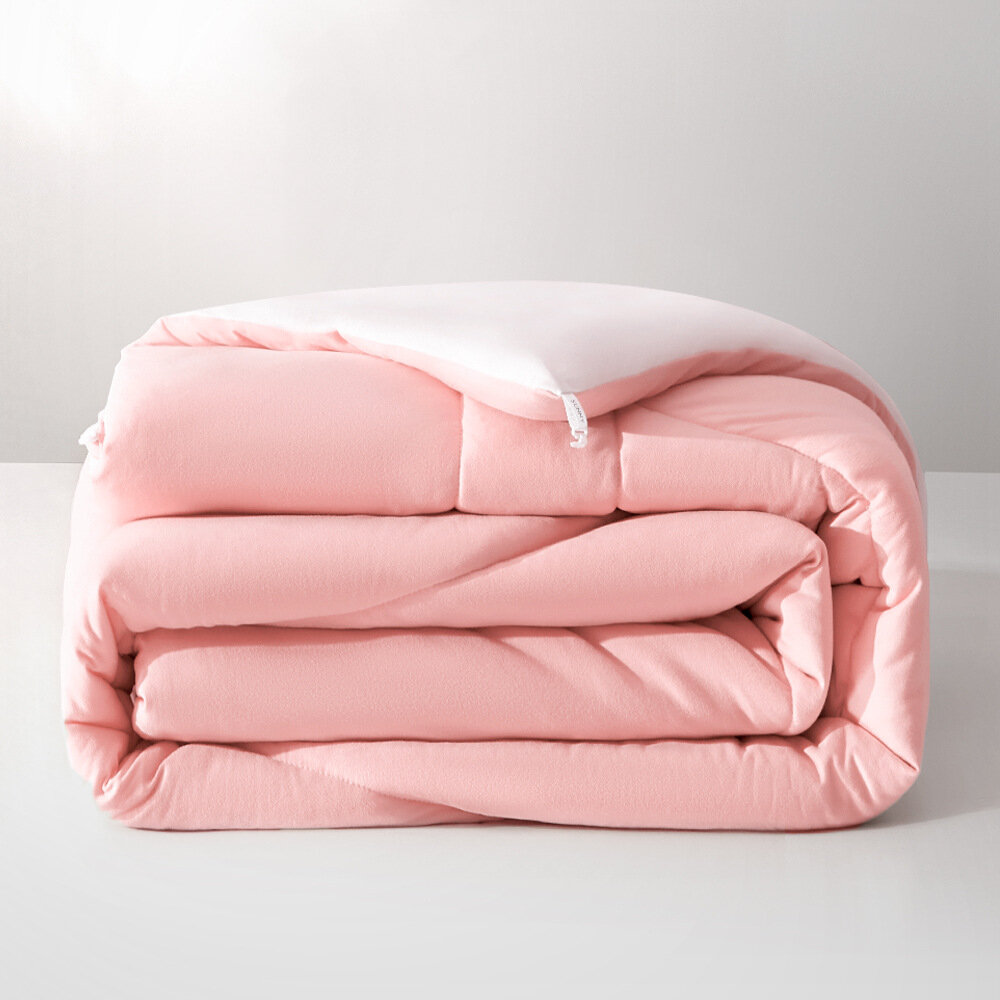 Одеяло Yunnuoer можно мыть водой Порошок грейпфрута [ткань Юннуоэр]_200*230см【Двойное одеяло около 4.3kg】