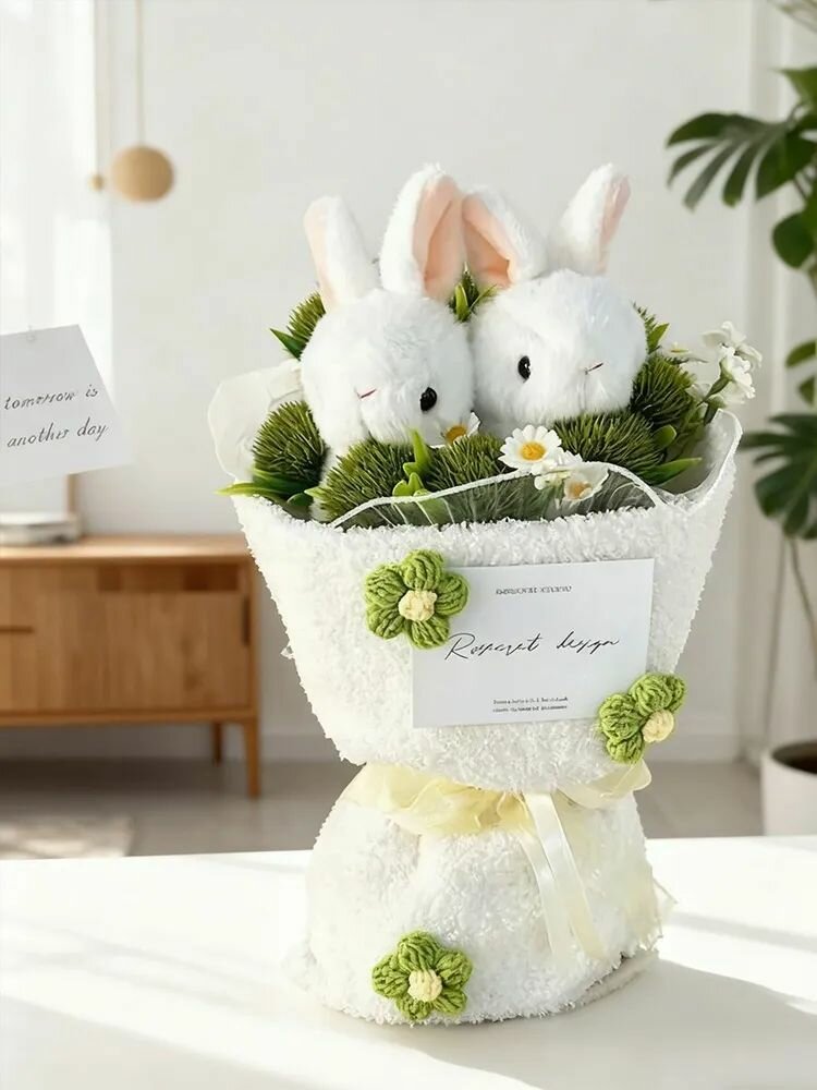 Букет игрушек для девочек, плюшевый букет игрушек, прекрасный выбор для подарка