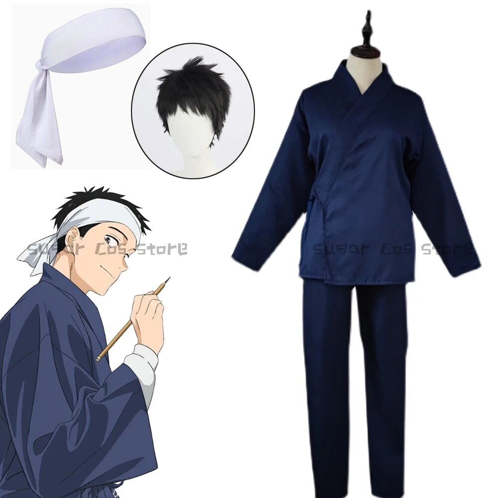 Косплей костюм My Dress-Up Darling Годзё Ваканы L, suit wig headscarf