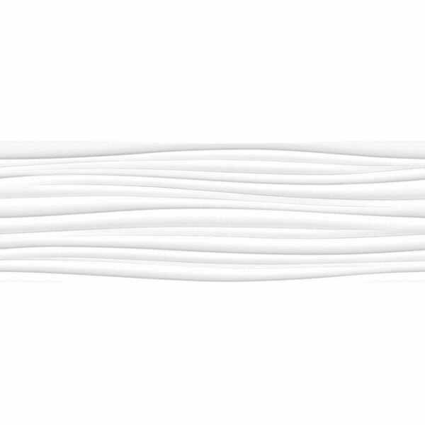 Gracia Ceramica Плитка Marella white 02 белый глянц 30x90 10 мм арт. 010101004968 (цена за 1.35 м2)