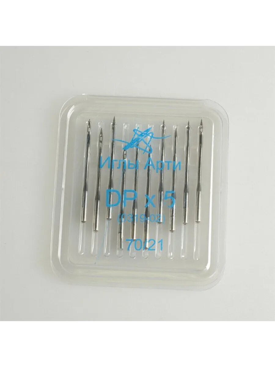 Иглы №70 для прямостр. и трикотажа ПШМ 10игл