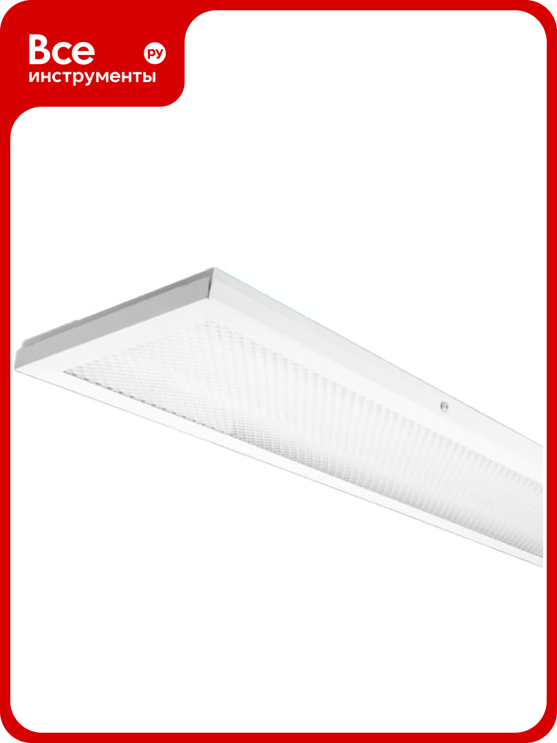 Светодиодная универсальная панель Neox ДВО-01 3640-призма, 36Вт, 230В, 4000k, 3780Лм, 180x1195x19мм 4690612042701