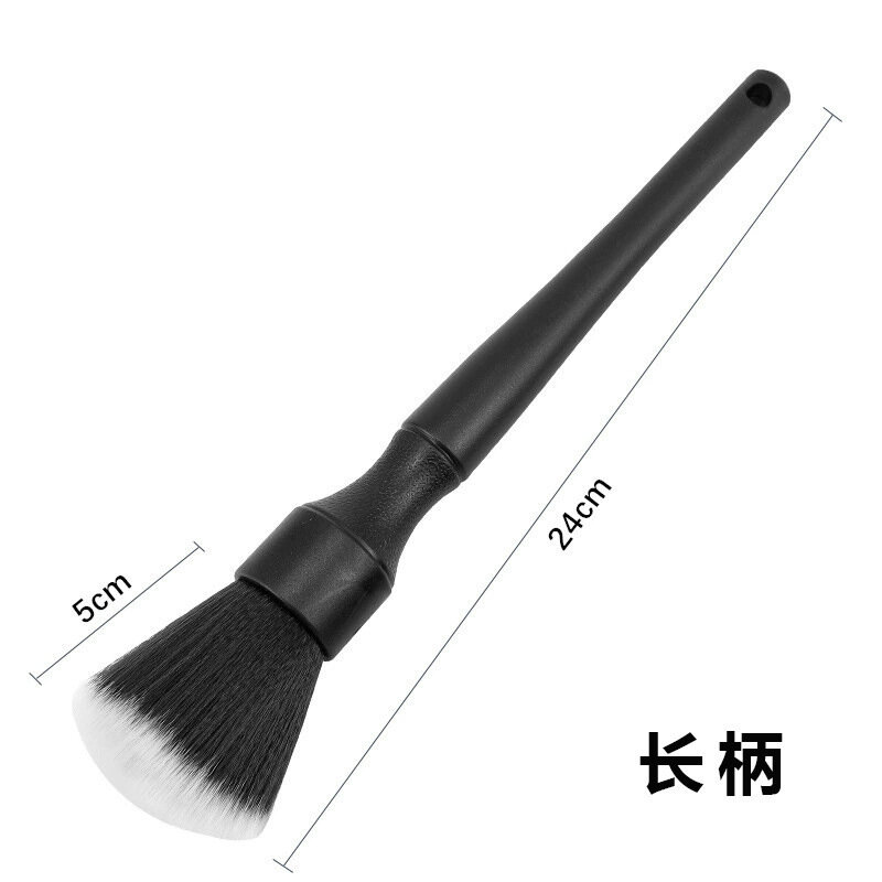 Щетка для чистки салона автомобиля, щетка для удаления пыли из вентиляционных отверстий кондиционера, щетка для мойки автомобиля, мягкая щетина, инструмент для чистки щелей в салоне автомобиля