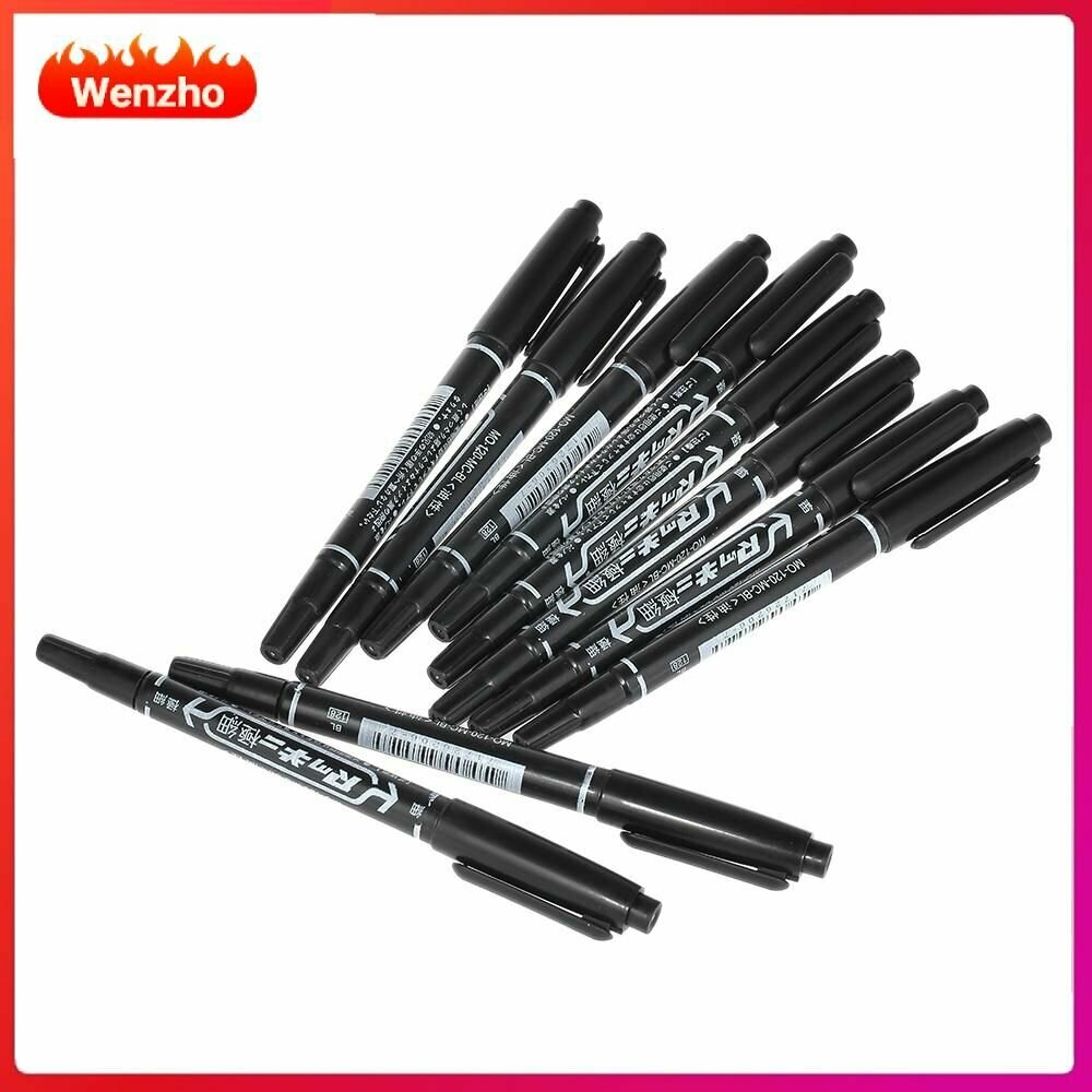 Маркер для татуировок, двухсторонний, безопасный для кожи, идеален для салонов