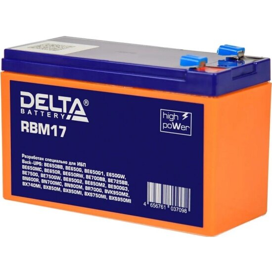 DELTA BATTERY Delta Battery Аккумуляторная батарея DELTA RBM17