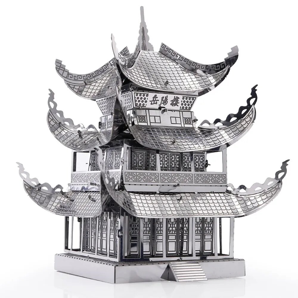 Юэянская башня 3D Металлическая модель DIY Игрушки