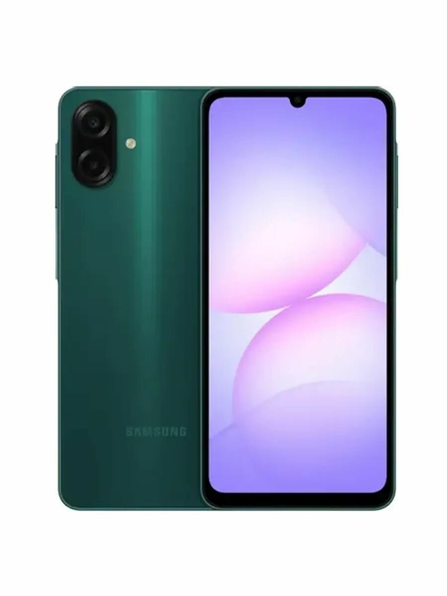 6,7" Смартфон Samsung Galaxy A07 4/64 ГБ (SM-A075FZGDMEA) зеленый