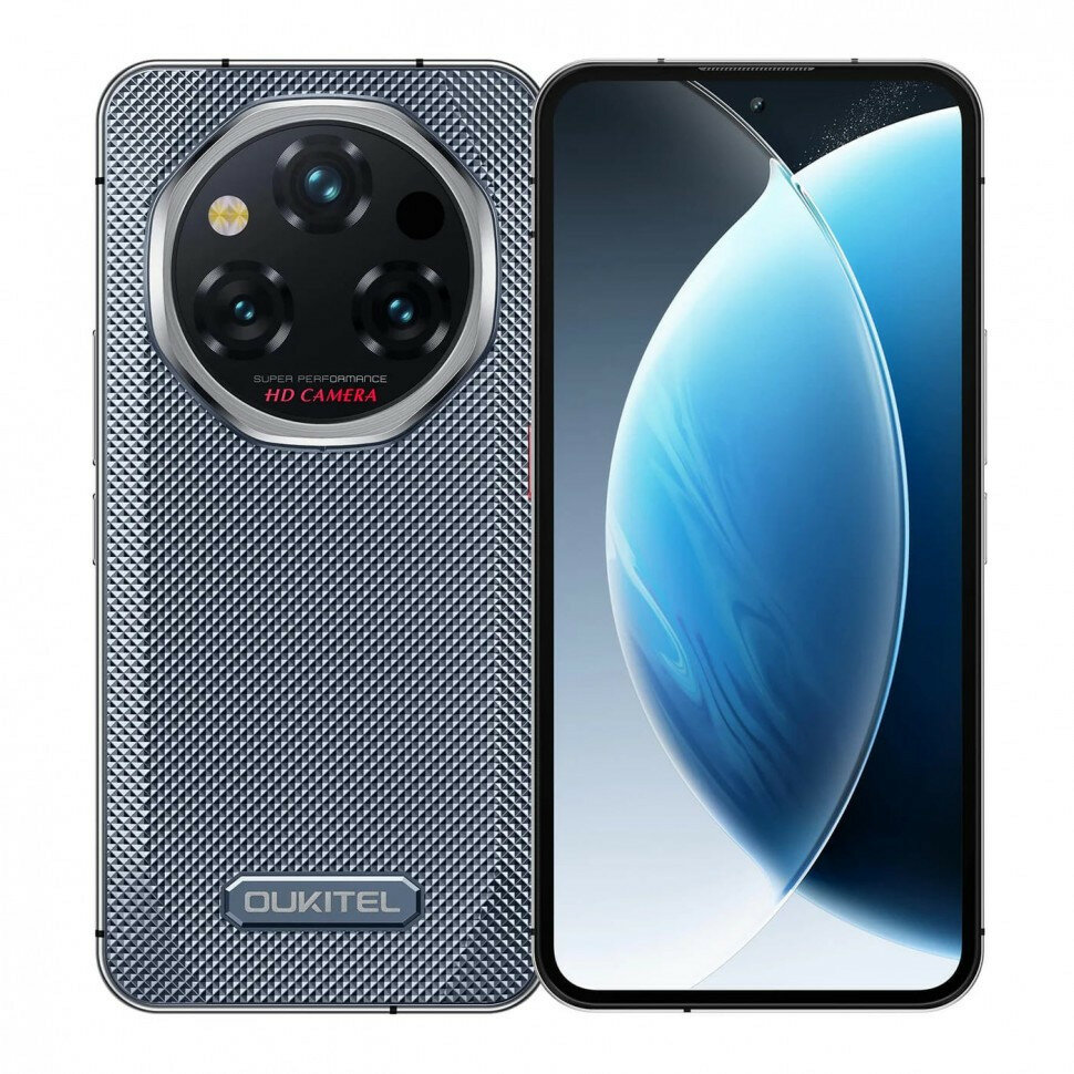 Смартфон Oukitel WP210 12/512Gb Global, Android 15, Grey (Серый)