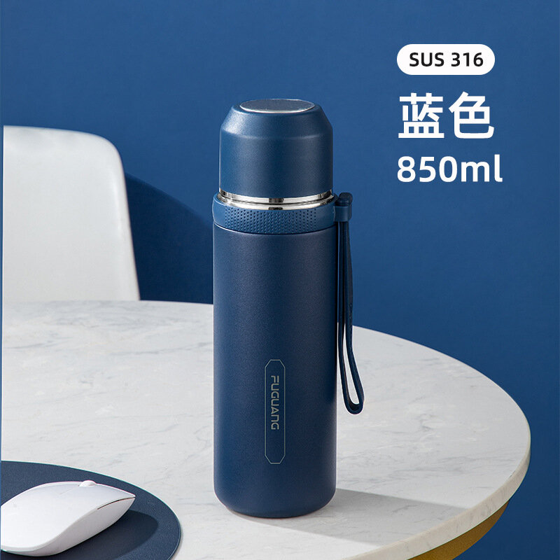 Оптовая продажа изолированных кружек Fuguang из нержавеющей стали 316 для мужчин и женщин, большая емкость для воды для студентов, портативная подарочная кружка для активного отдыха