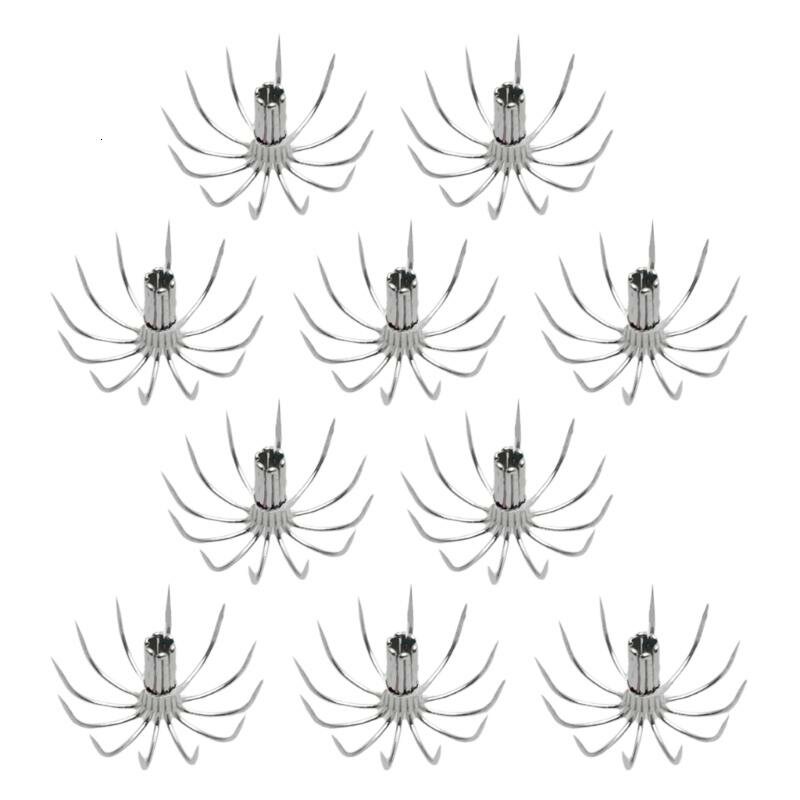 Крючки для ловли кальмаров (10 шт.), 21mm