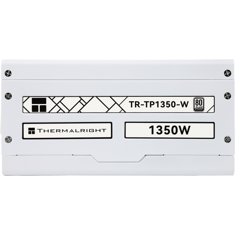 Блок питания Блок питания 1350W/ Power Supply Thermalright, 1350W 80+ Platinum (ATX, 3.0, PCIe 5.0, Full modular, 1x24(20+4)pin 600mm, 4xCPU 8(4+4)pin, 10xPCIe 8(6+2)pin, 2x12VHPWR PCIe 5.0 12+4pin 650mm, 14xSATA, 8xMOLEX4pin, Active, 140x140mm, 170x150x8