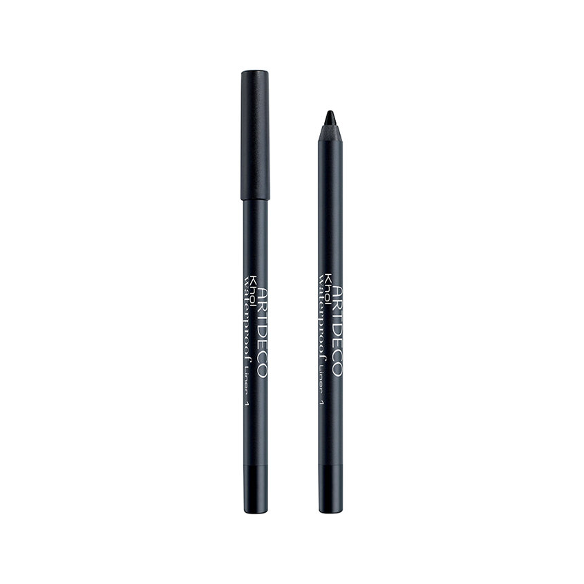 Карандаш-каял для глаз ARTDECO KHOL WATERPROOF LINER водостойкий тон 1 Deepest black