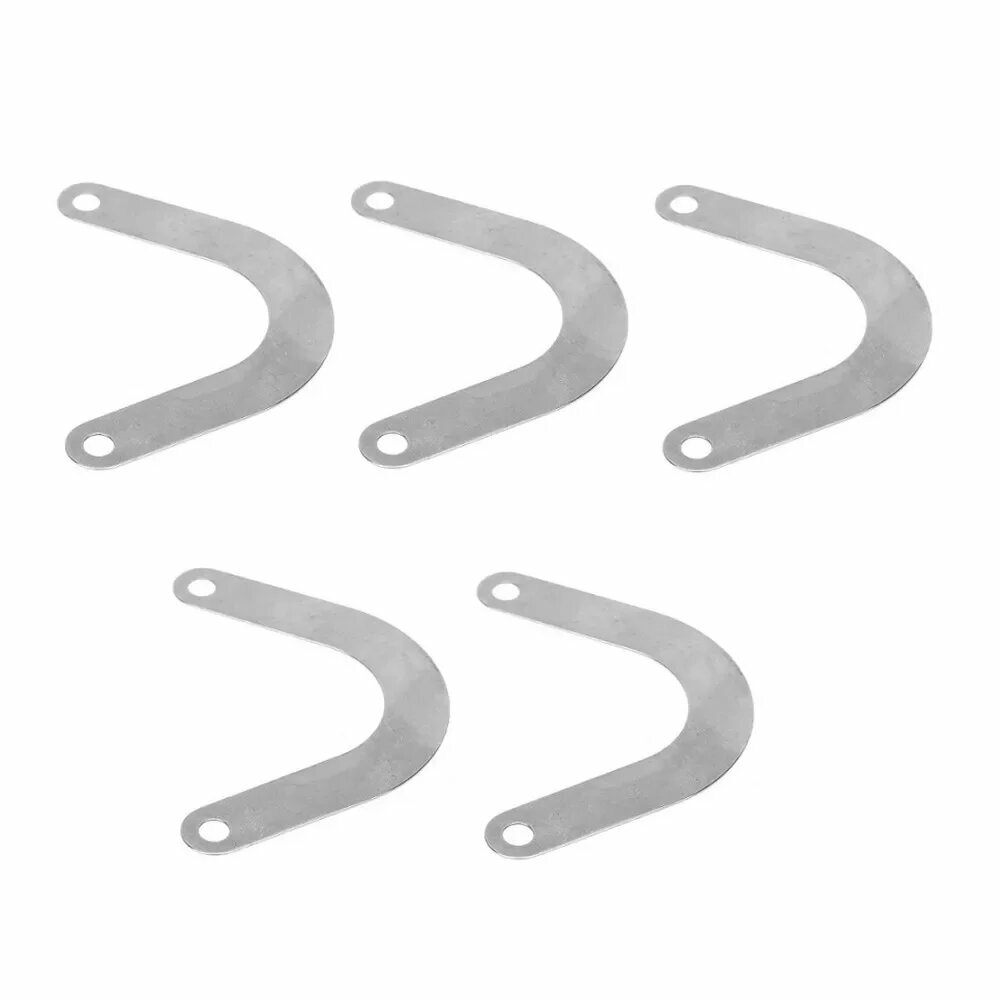 5 шт. U-образная металлическая пластина клапана, аксессуары для воздушного компрессора, ширина 59 мм, воздушный насос, поршневые машины, запасные части, аксессуары для электроинструментов