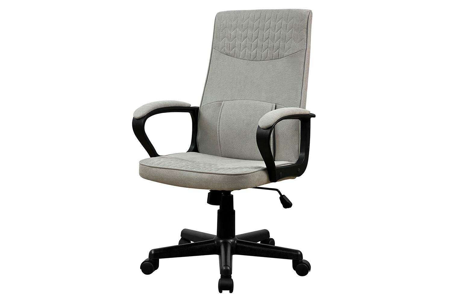 Кресло рабочее Hoff Alban, 64х99х64, цвет светло-серый, чёрный