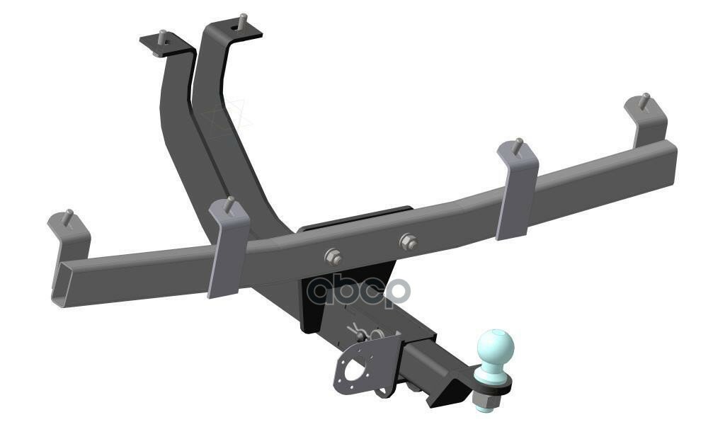 Фаркоп Chevrolet Niva 2123 4x4 2002/12-2020, Lada Niva Travel 2021- Тип шара: E. Нагрузки: 1500/75 кг ORIS арт. 1230-E