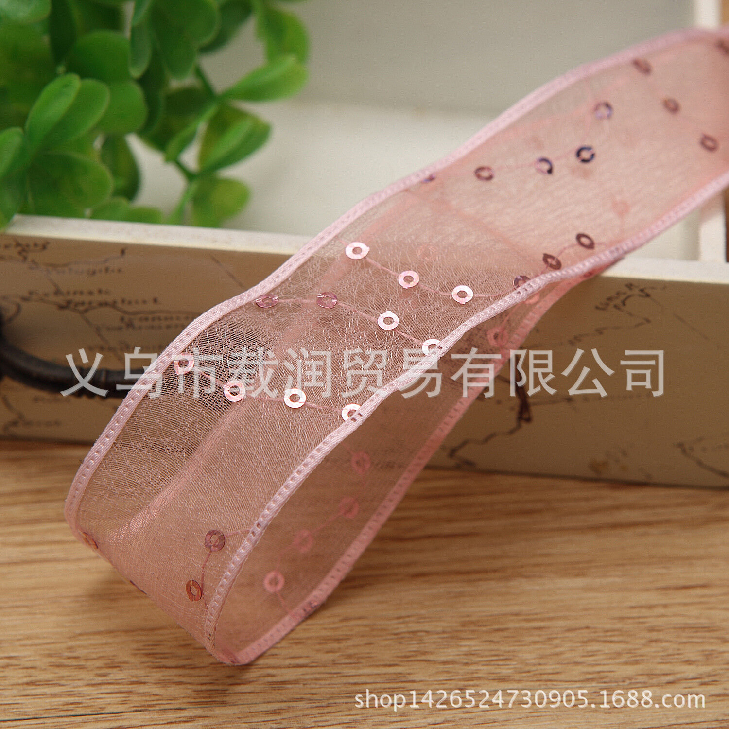 Лента с пайетками, снежная газовая лента, DIY ручная работа, бантик, аксессуары для волос, одежда, шляпа, декоративные материалы