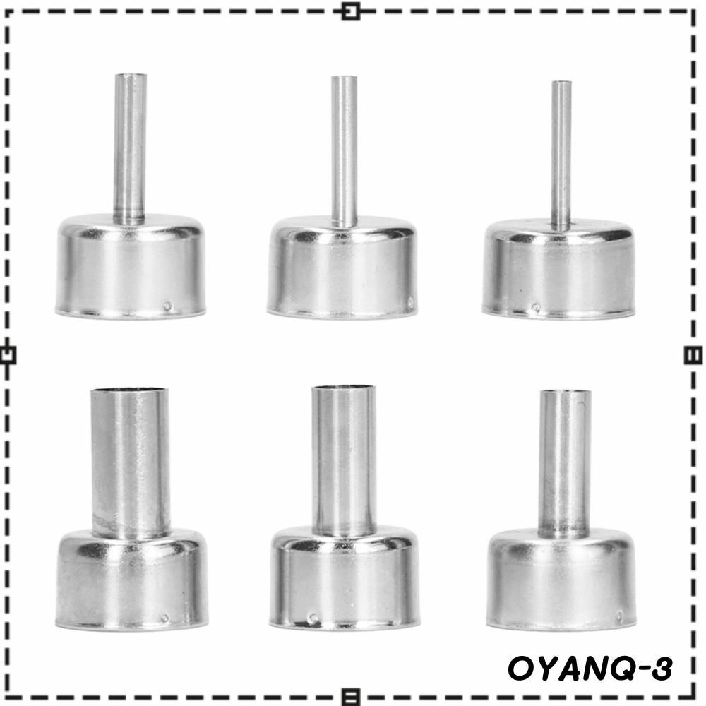 Набор насадок для термофена, 6 шт. из нержавеющей стали, легко устанавливается