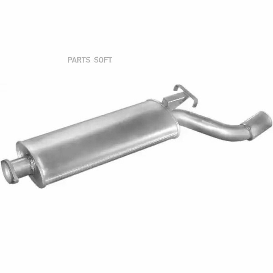Глушитель задн часть SAAB: 9000 хечбэк 84-98 от официального дистрибьютора, POLMOSTROW, артикул 4801