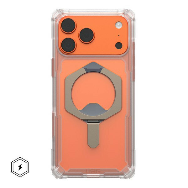 Чехол UAG Plasma XTE Magfit для iPhone 17 Pro Max 6.9" (114528114G36) Clear/Titanium